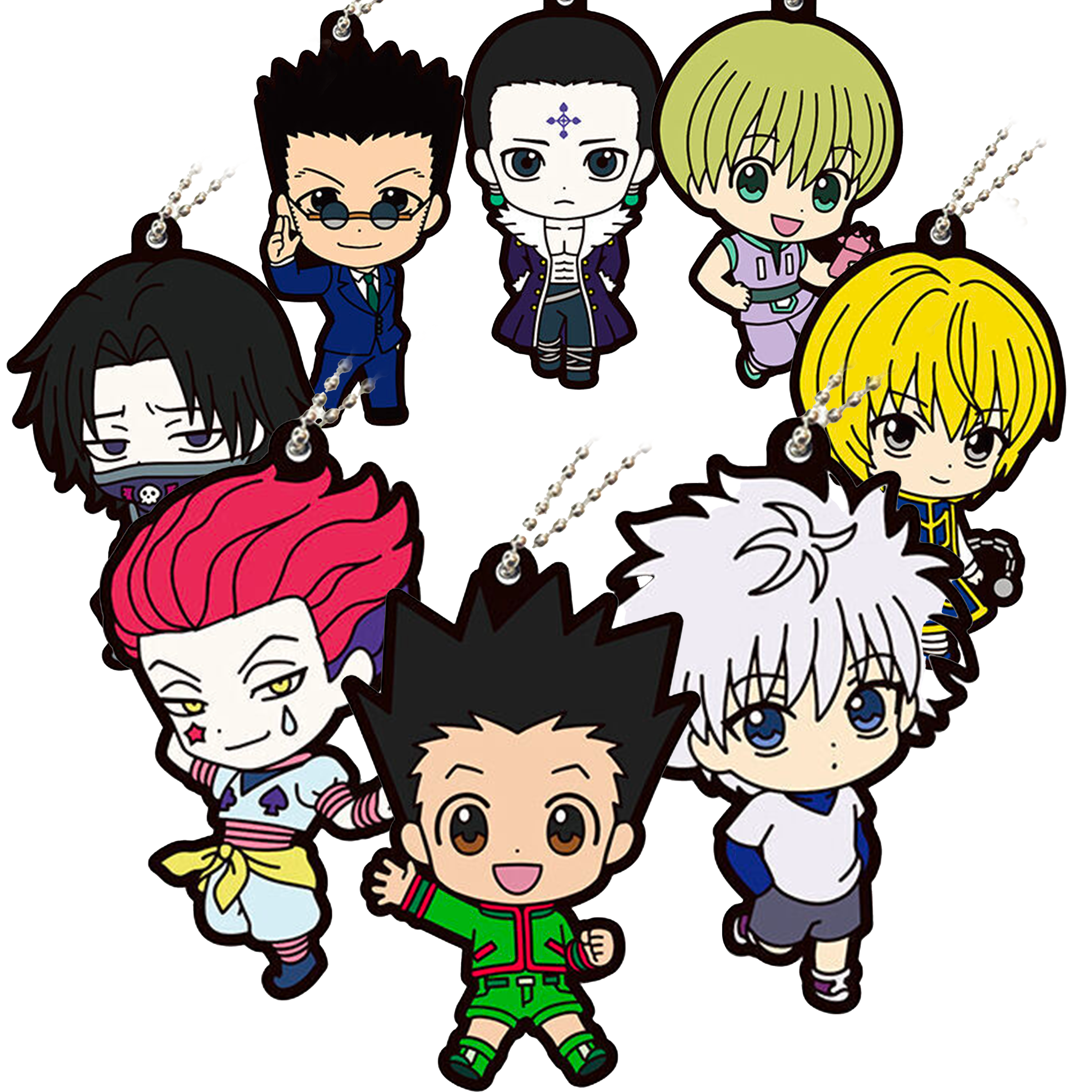 Hunter x Hunter - Gashapon Capsule Rubber Mascot – Mangaverse
