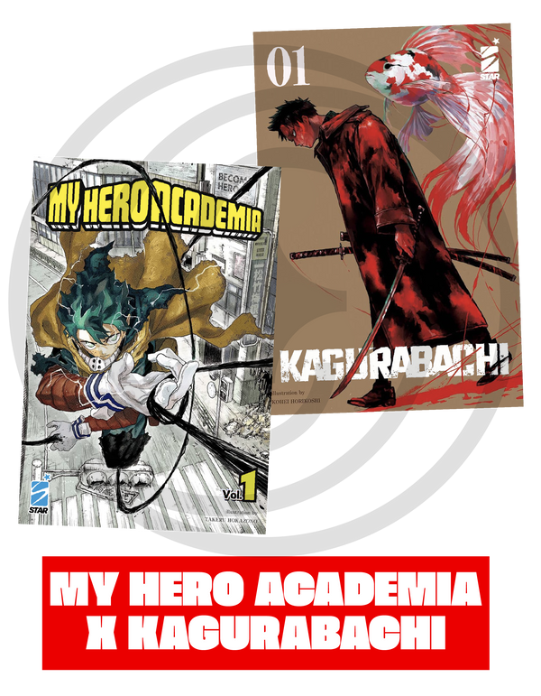 Kagurabachi X My Hero Academia Tribute Bundle – Mangaverse